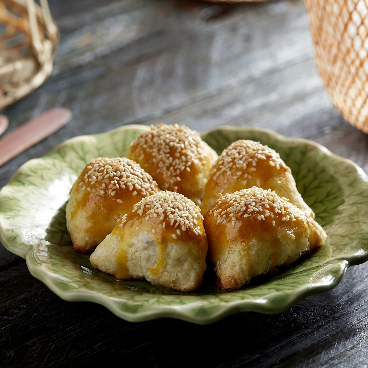 Baked Honey Pork Char Siew Pastry (3件/pcs) AVAILABLE UNTIL 8PM ...